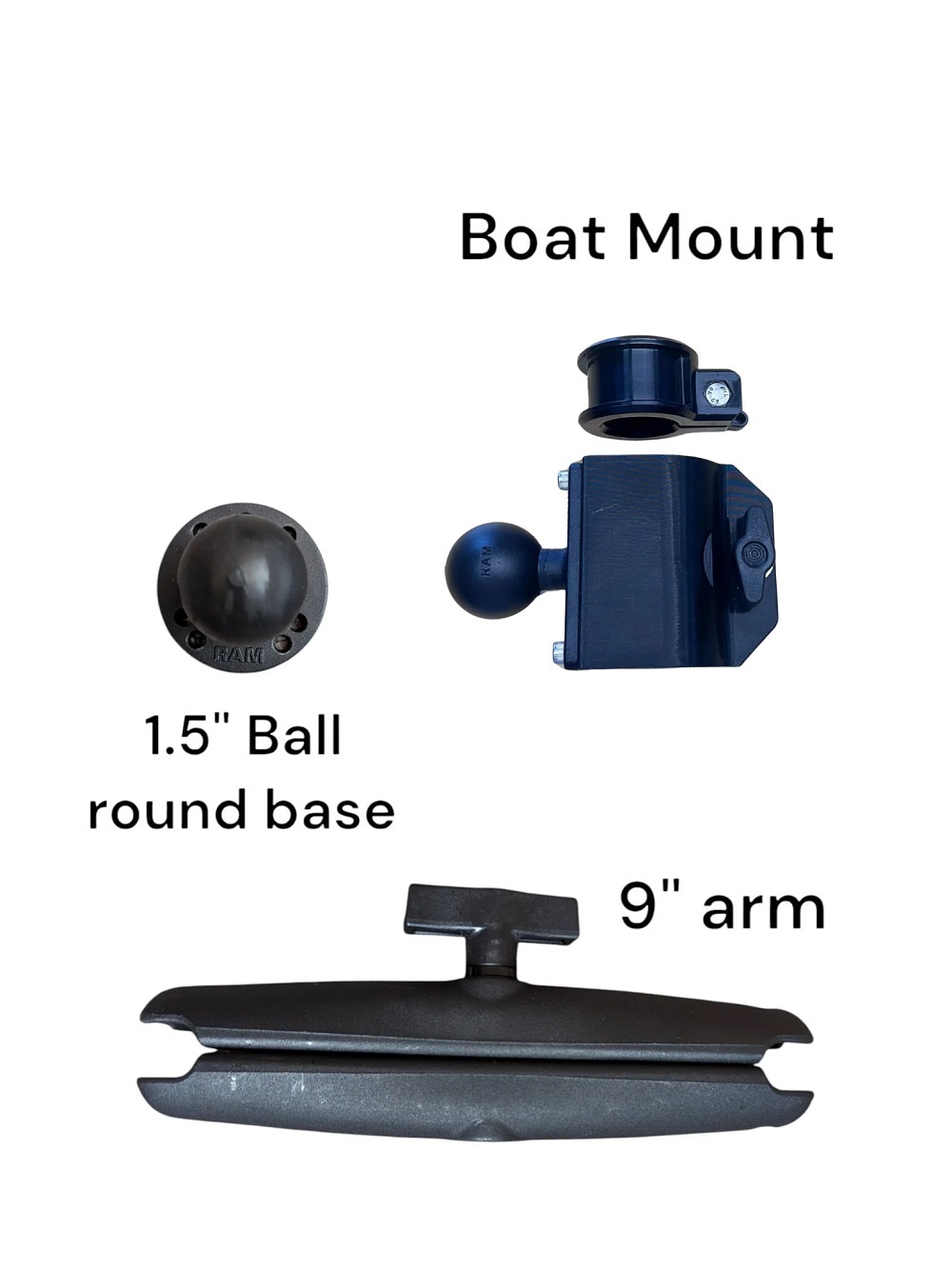 Summit Fishing Transducer Pole Boat Mount